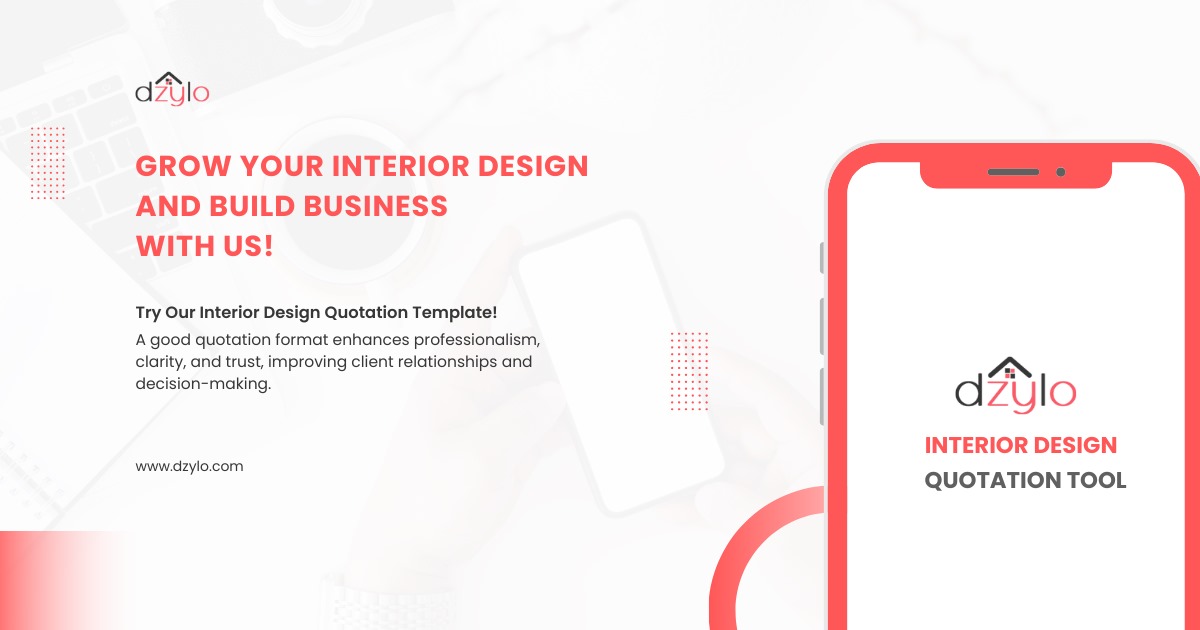 Interior Design Quotation Template | Dzylo